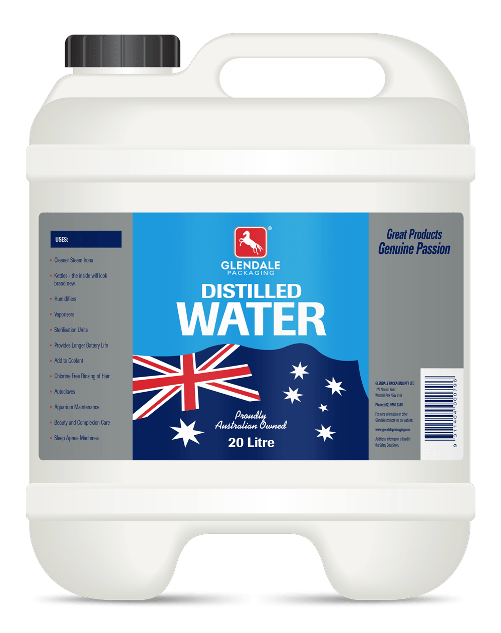 Distilled Water – E-Z-Clean